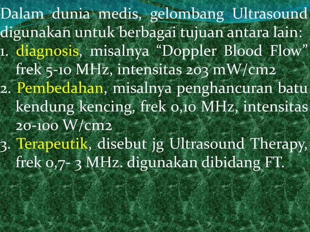04 ultrasound terapy | PPTX