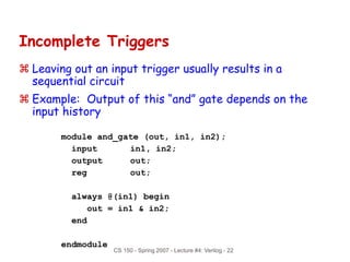 verilog | PPT