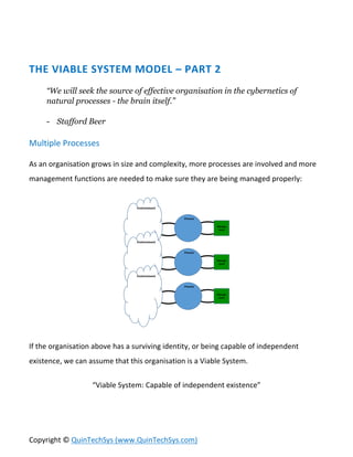 Viable System Model - Part 02 | PDF
