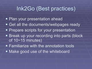 Recording your lecture – which is the best option? | PPT