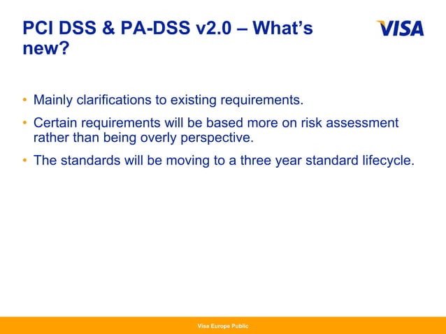 Payment System Risk. Visa | PPT