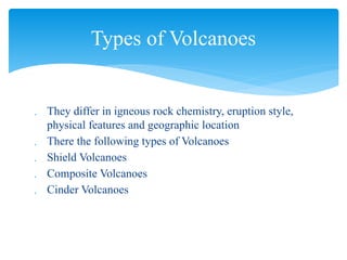 Volcanoes Explained | Types, Eruptions, Boundaries & Global Impact | PPTX