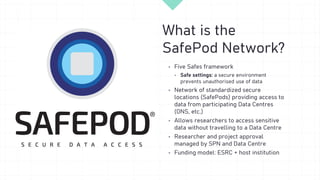 The SafePod Network at the University of Bristol. | PDF