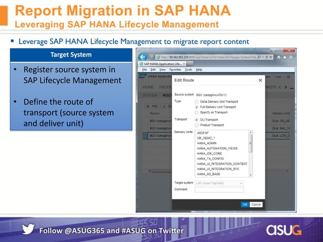 SAP Crystal Reports & SAP HANA - Integration and Roadmap | PPT