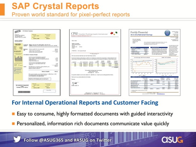 SAP Crystal Reports & SAP HANA - Integration and Roadmap | PPT