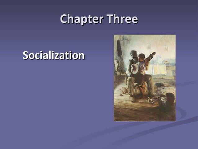 Socialization | PPT