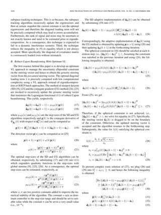Robust Adaptive Beamforming for Antenna Array | PDF