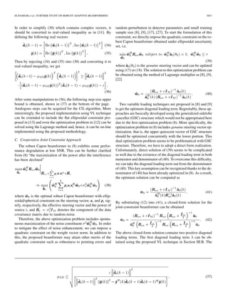 Robust Adaptive Beamforming for Antenna Array | PDF