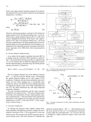 Robust Adaptive Beamforming for Antenna Array | PDF
