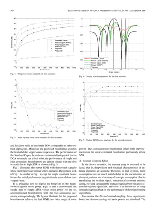Robust Adaptive Beamforming for Antenna Array | PDF