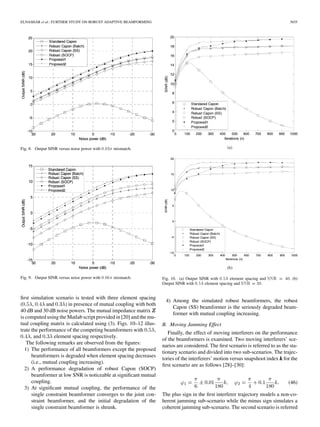 Robust Adaptive Beamforming for Antenna Array | PDF