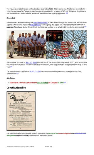 040220 King Alfred Plan & McCarran Act | PDF