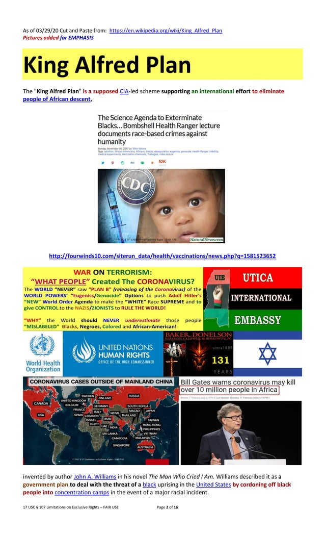 040220 King Alfred Plan & McCarran Act | PDF