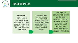 04032024 - Paparan Tata Kelola FGD focus group disc | PPTX