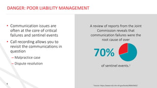 5 Dangers of Not Having Call Recording in Your Contact Center | PPTX