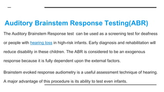 ABR Testing | PPTX