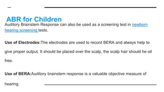 ABR Testing | PPTX
