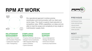 RPM Presentation | PDF