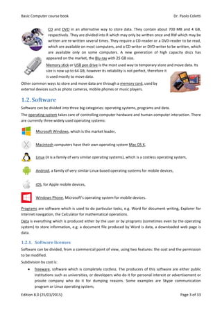 Basic information about computer | PDF