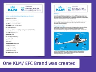 Electric Flying Connection Tour x KLM | PPT