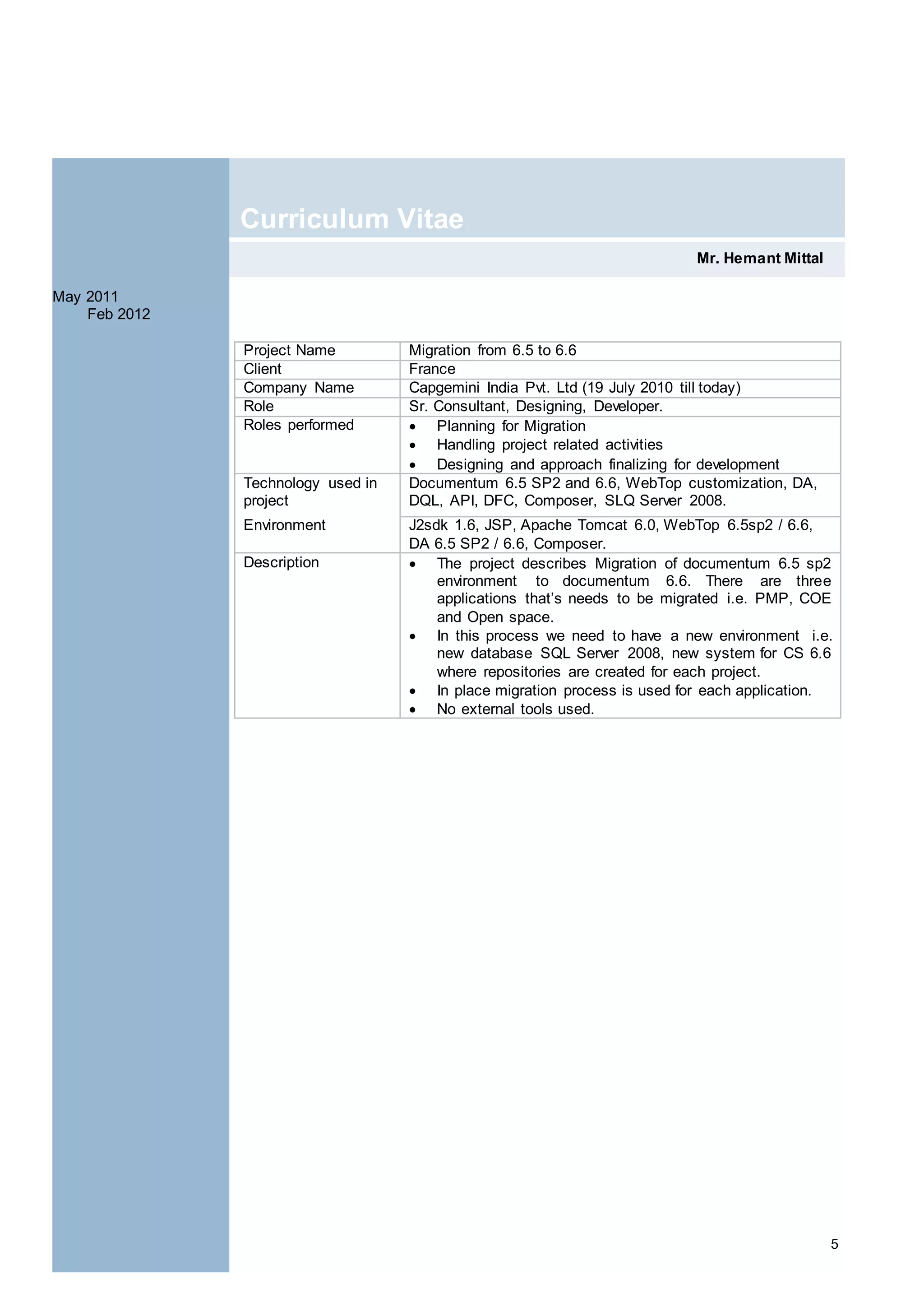 Hemant_Mittal_Resume | DOCX