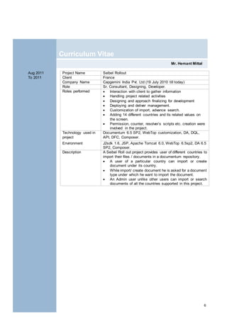 Hemant_Mittal_Resume | PDF