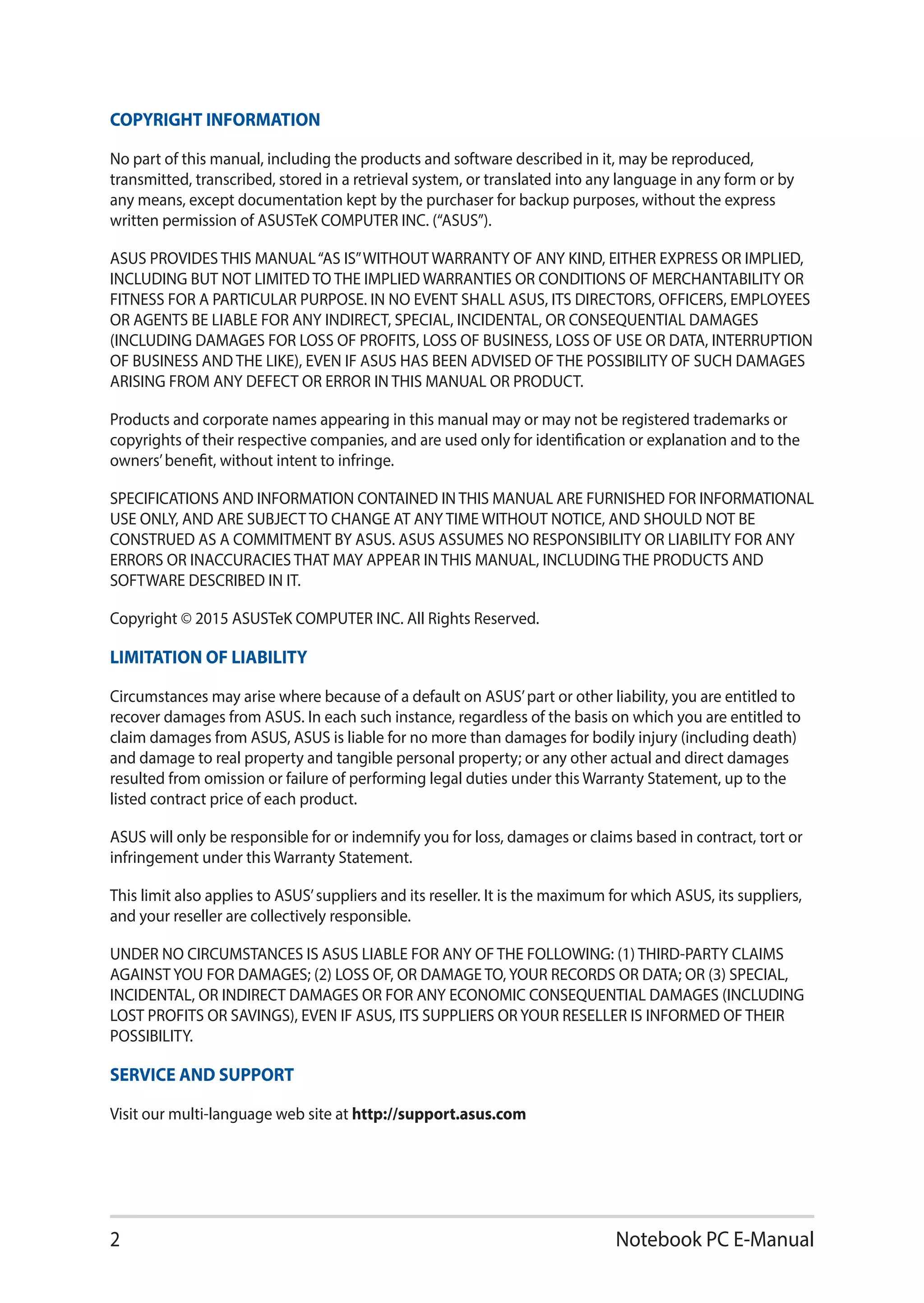 ASUS E402MA manual PDF Download (English) / User Guide | PDF | Computing | Technology & Computing