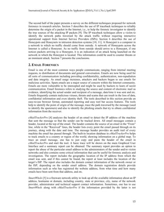 TOOLS AND TECHNIQUES FOR NETWORK FORENSICS | PDF