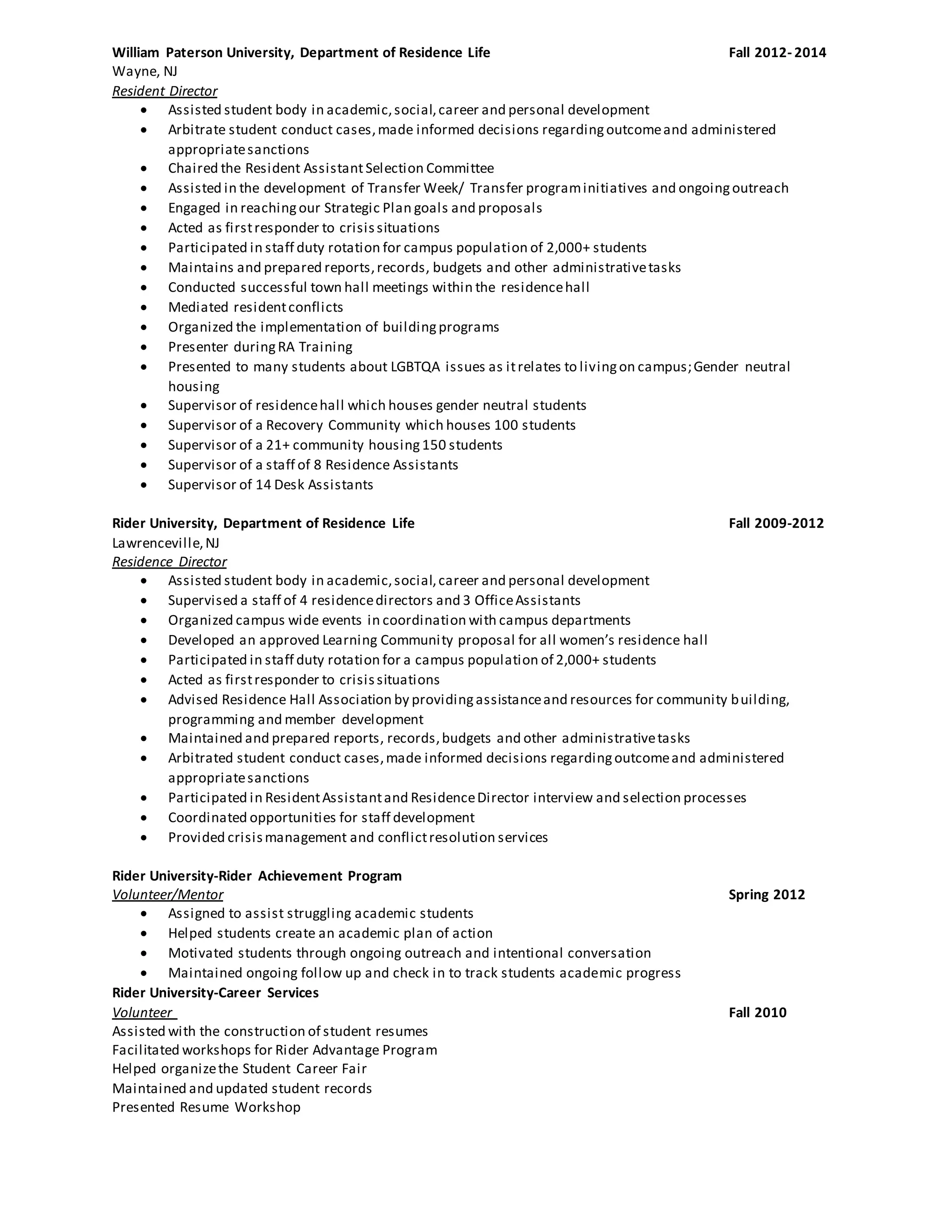 PatriciaHunt Resume | PDF