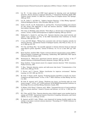 COMBINING NAIVE BAYES AND DECISION TREE FOR ADAPTIVE INTRUSION DETECTION | PDF