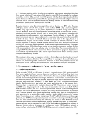 COMBINING NAIVE BAYES AND DECISION TREE FOR ADAPTIVE INTRUSION DETECTION | PDF