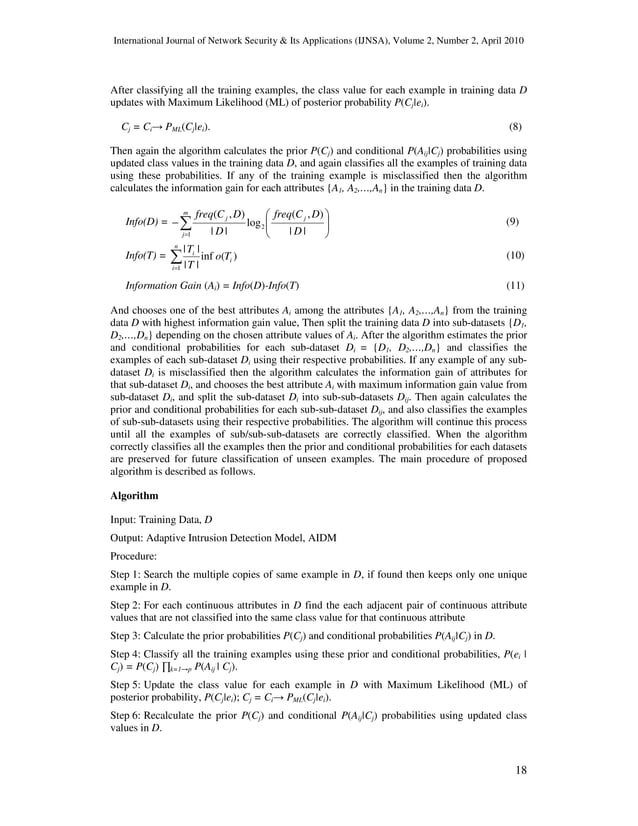 Combining Naive Bayes And Decision Tree For Adaptive Intrusion