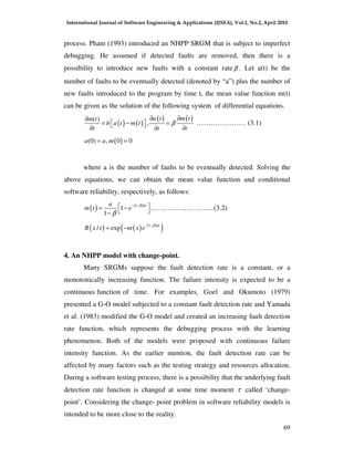 SRGM with Imperfect Debugging by Genetic Algorithms | PDF