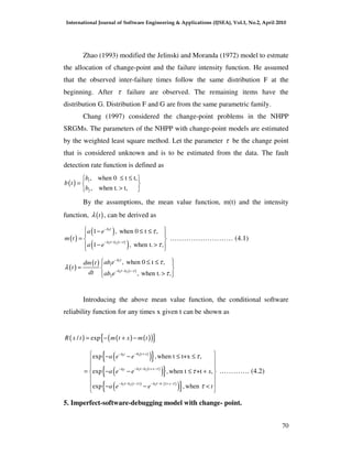 SRGM with Imperfect Debugging by Genetic Algorithms | PDF