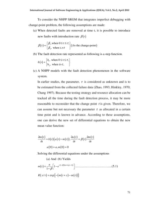 SRGM with Imperfect Debugging by Genetic Algorithms | PDF