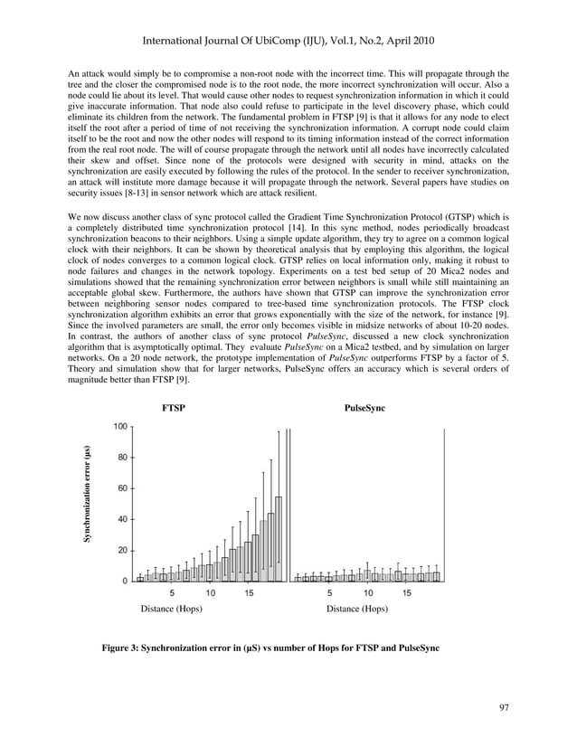 Time Synchronization In Wireless Sensor Networks A Survey Pdf