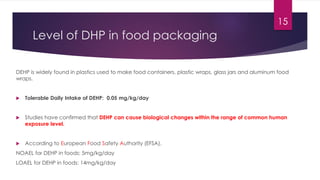 Food packaging toxicology | PDF