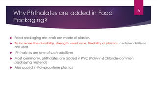Food packaging toxicology | PDF