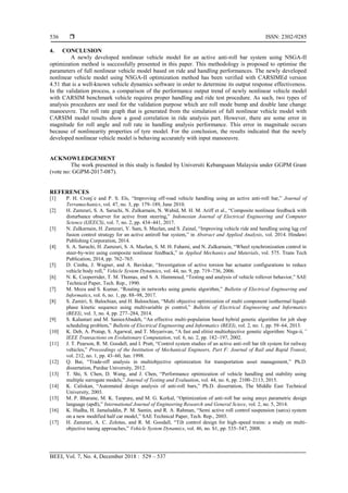 Newly Developed Nonlinear Vehicle Model for an Active Anti-roll Bar System | PDF