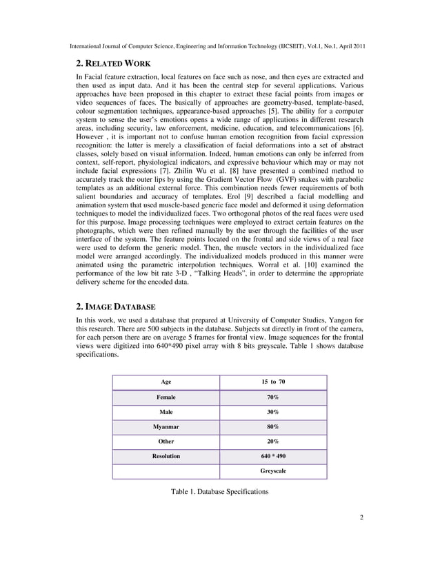 Facial Extraction And Lip Tracking Using Facial Points Pdf