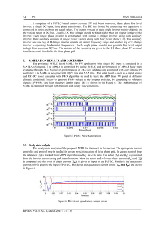 Transient and Steady State Analysis of Modified Three Phase Multilevel ...