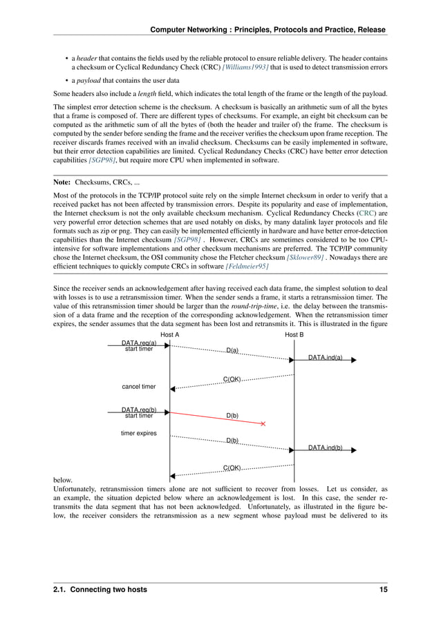 Networking principles protocols and practice | PDF