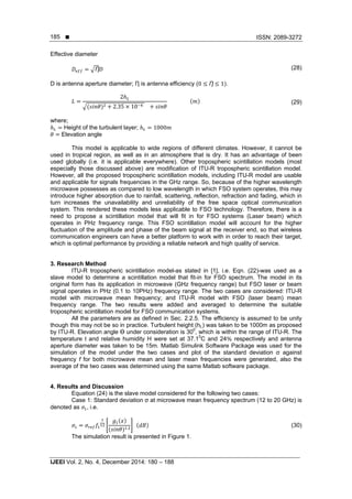 An Extended Tropospheric Scintillation Model for Free Space Optical ...