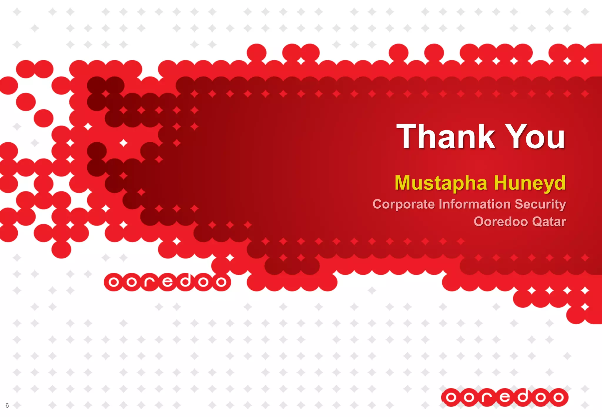 The Regional Cybersecurity Summit 2014, Oman | PPT