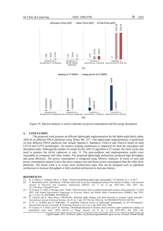 Lightweight ANU-II block cipher on field programmable gate array | PDF | Programming Languages ...