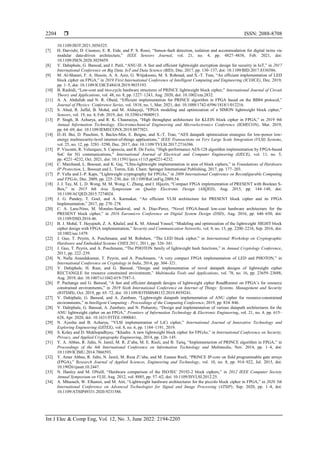 Lightweight ANU-II block cipher on field programmable gate array | PDF | Programming Languages ...