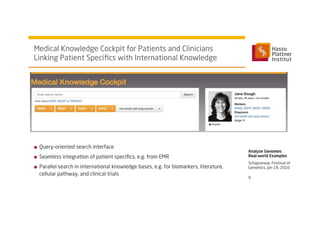 Festival of Genomics 2016 London: Analyze Genomes: Real-world Examples ...