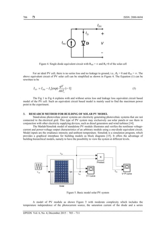 Development and Simulation of Stand Alone Photovoltaic Model Using Matlab/Simulink | PDF
