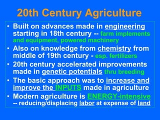 0417 Why and How 21st Century's Agriculture Should be Different from ...