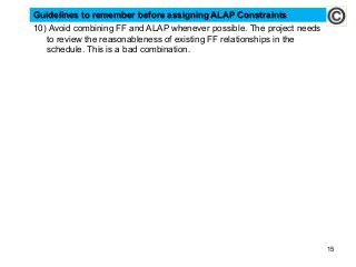 113015 - Understanding ALAP | PDF | Business and Finance